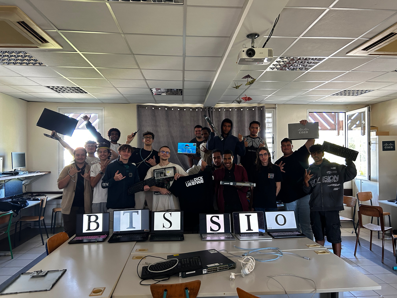 Ateliers des BTS ESF & SIO - 3è édition 2025 - Lycée Dick Ukeiwë